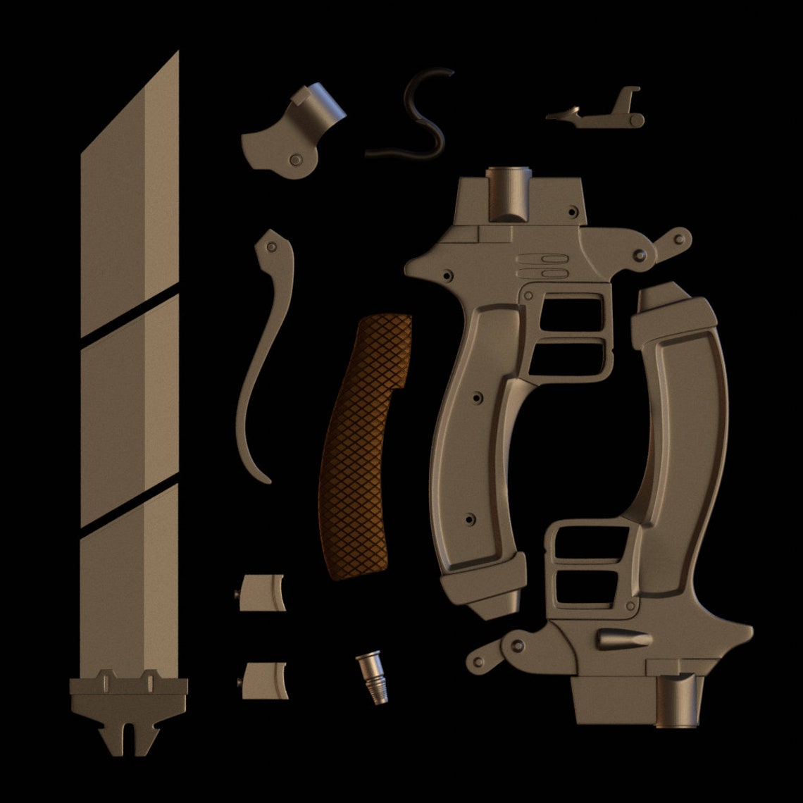 Mechanical Attack on Titan ODM Gear Swords - Etsy UK