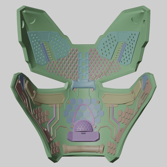 Halo Master Chief Helmet Blueprints