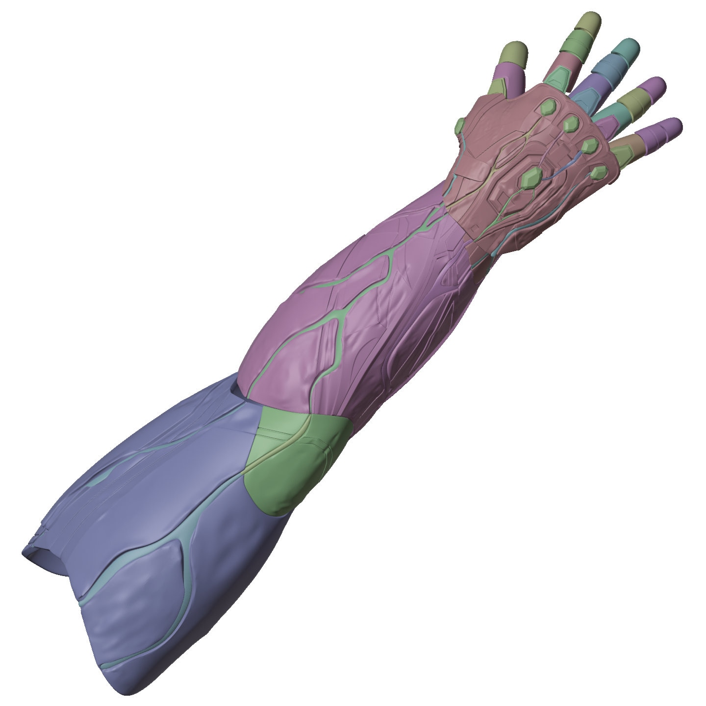 Normal and Battle Damaged Ironman Mark 85 Infinity Gauntlet 3D - Etsy ...