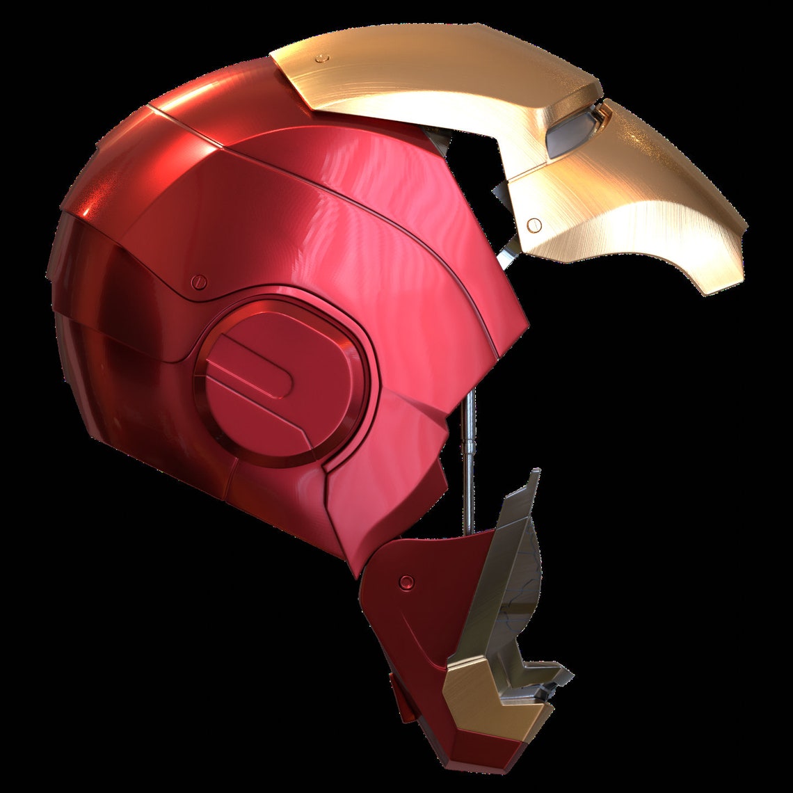 Ironman Mark 45B Helmet 3D Printable Model With Interior - Etsy