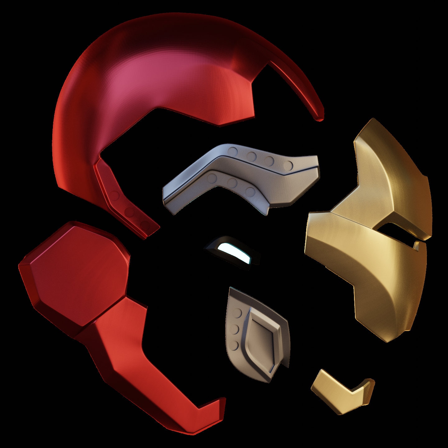 Video Game Mark 85 Helmet 3D Model With Interior Details - Etsy