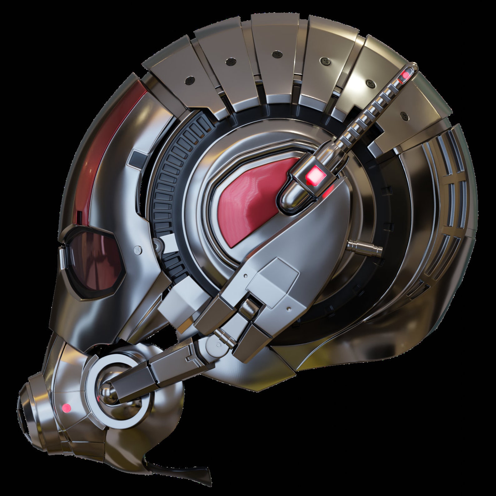 Motorized Ant-man Mk1 Helmet 3D Model - Etsy