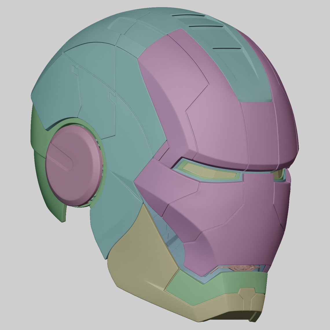 Ironman Mark 5 Helmet 3D Printable Model With Interior Details - Etsy