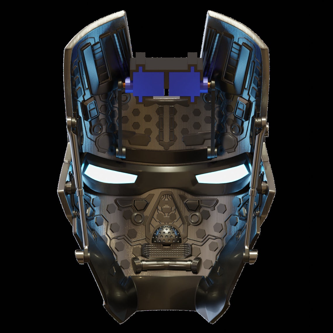 Ironman Mark 3 Helmet 3D Printable Model With Interior Details - Etsy