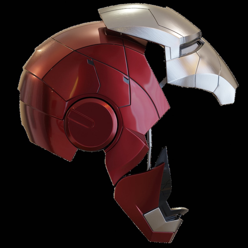 Ironman Mark 5 Helmet 3D Printable Model With Interior Details for ...