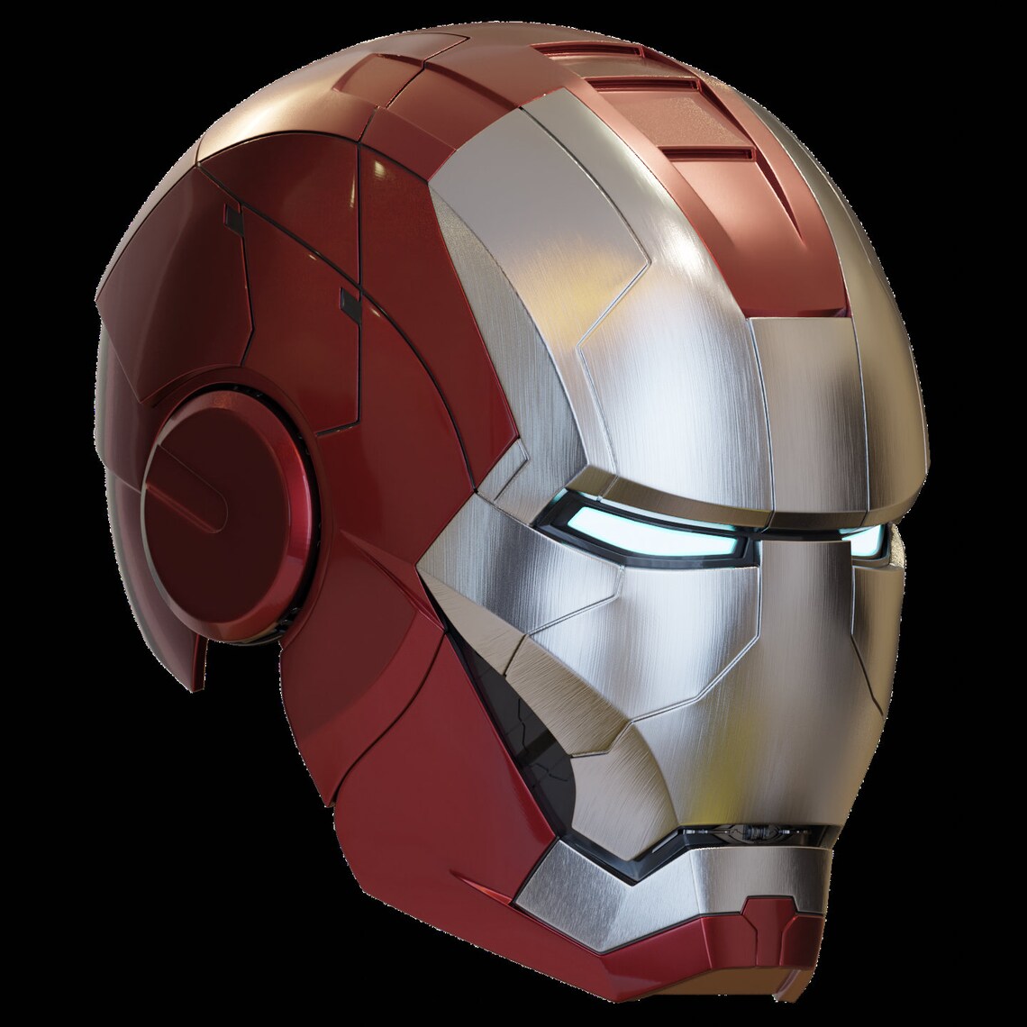Ironman Mark 5 Helmet 3D Printable Model With Interior Details for ...