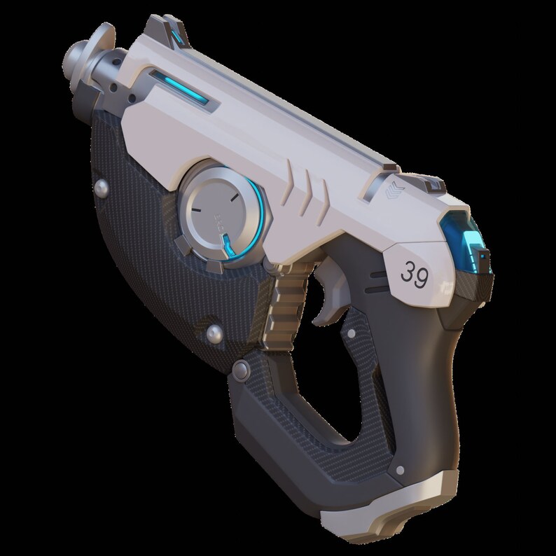 Overwatch 2 Tracer Pulse Pistol Prop 3D Model - Etsy