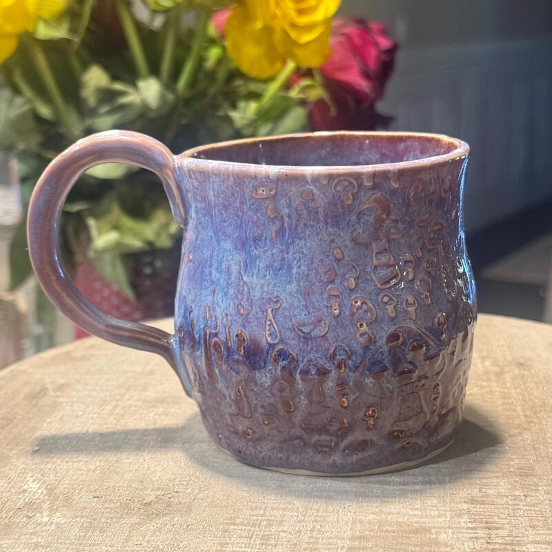 Purple Glaze Mug - Etsy