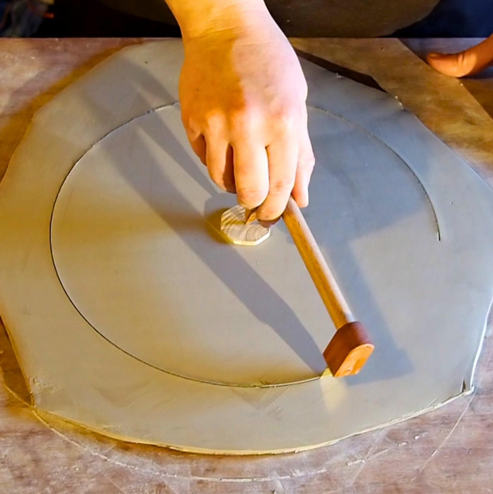 Cutting Compass for Clay Slabs - Clay Modeling - Ceramics and Pottery ...