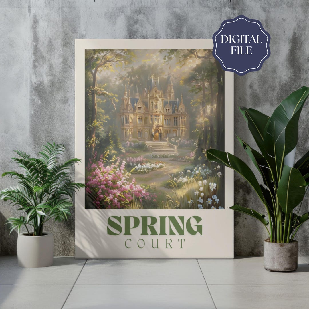ACOTAR Spring Court Wall Art Digital Download Bundle A Court of Thorns ...