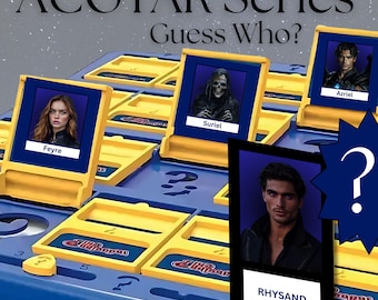 ACOTAR Guess Who Game Printable Cards - Etsy