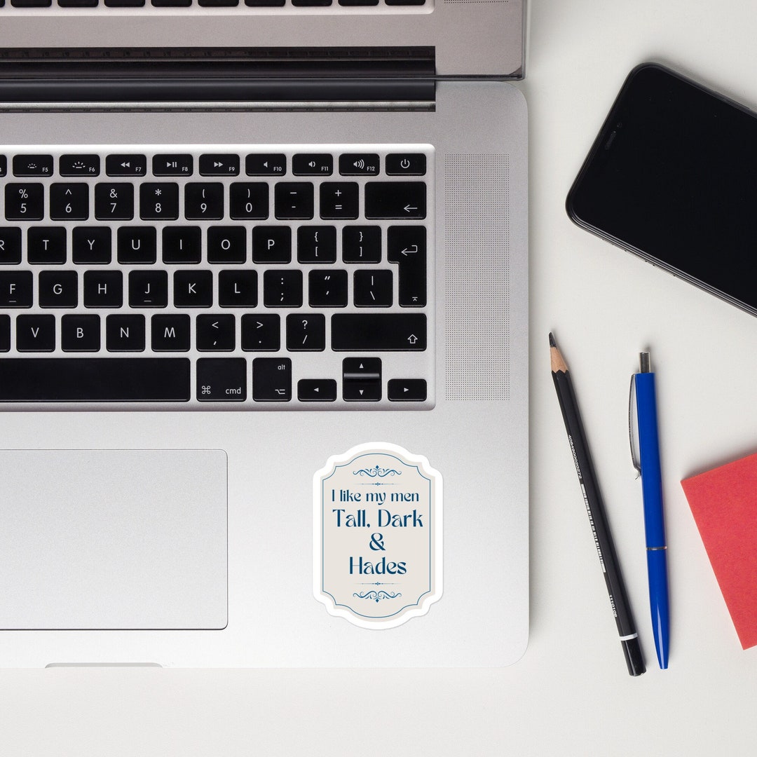 Tall, Dark, and Hades Sticker | Lore Olympus Stickers | Booktok Merch ...