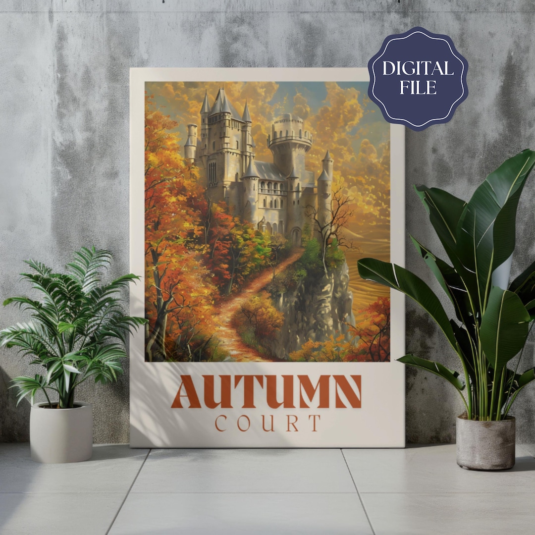 ACOTAR Autumn Court Wall Art Digital Download Bundle A Court of Thorns ...