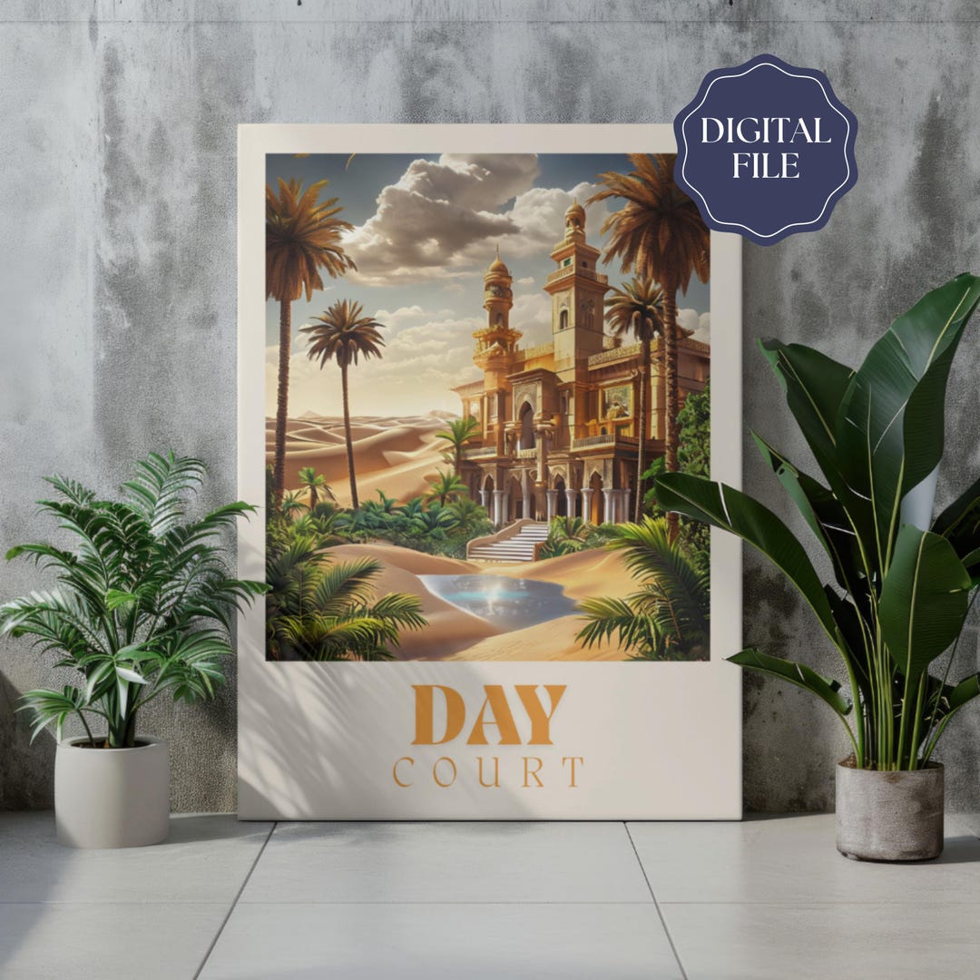 ACOTAR Day Court Wall Art Digital Download Bundle Court of Thorns and ...