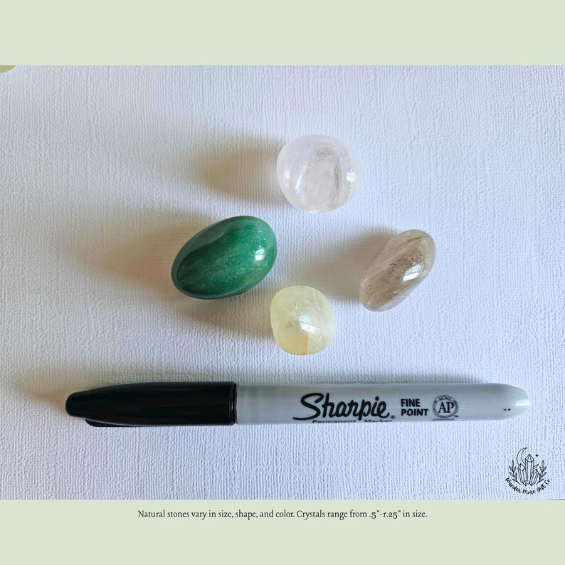 Taurus Zodiac Crystal Set: Rose Quartz, Aventurine, Smoky Quartz ...