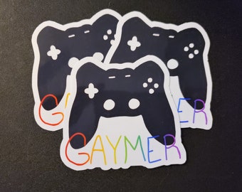 Gaymer Sticker - Etsy