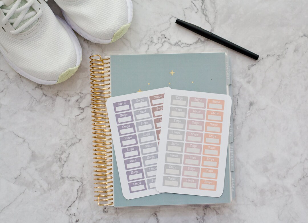 Steps Sticker Sheets - Etsy