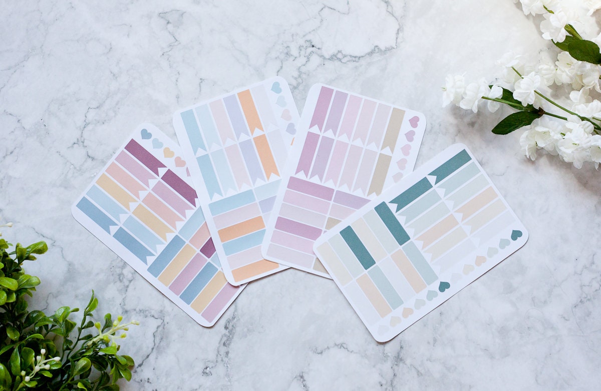 Basic Shapes Sticker Sheet - Etsy