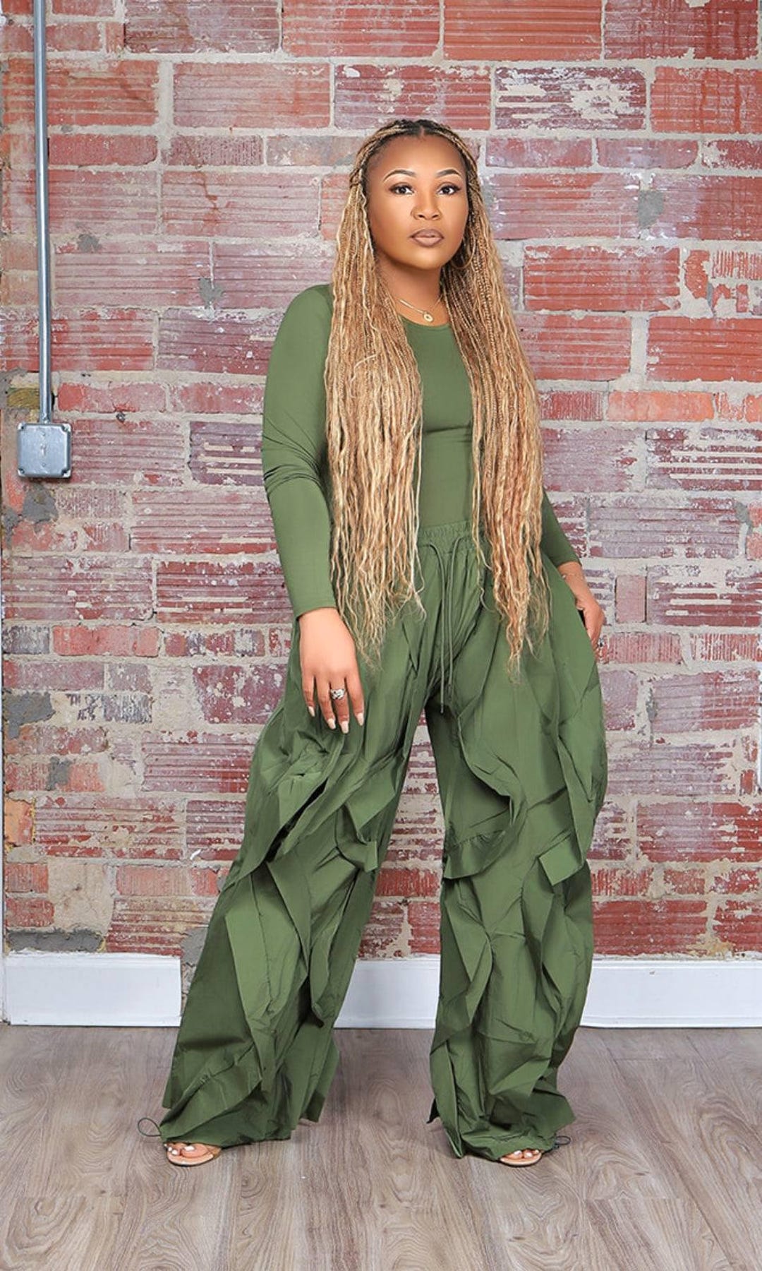 Fiercely Draped Cargo Set - Etsy