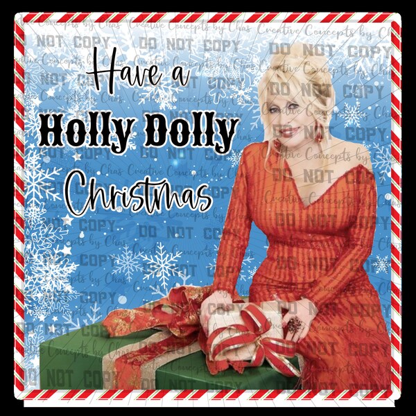 Dolly Hard Candy Christmas Png - Etsy