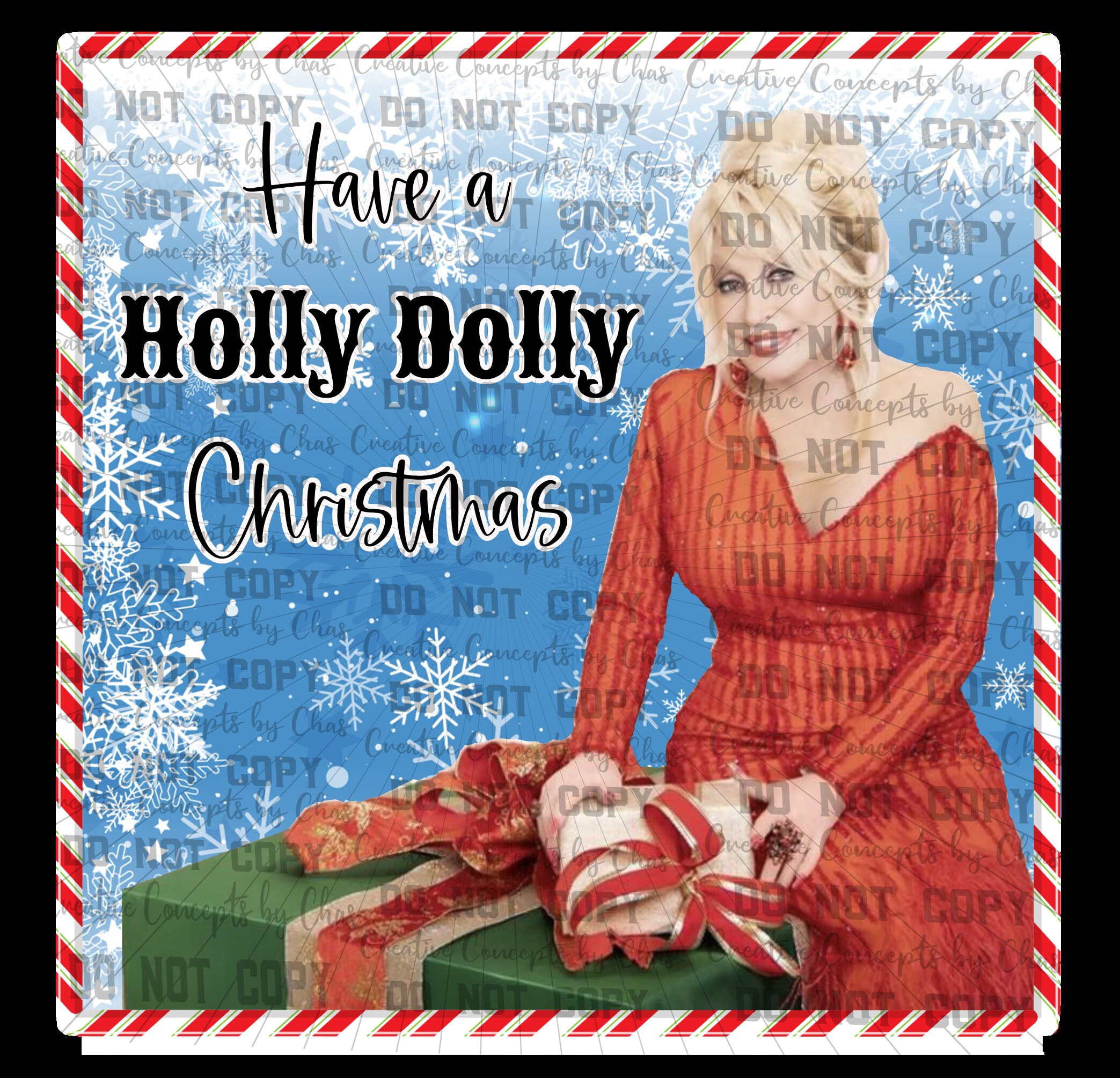 Holly Dolly Christmas PNG Dolly Parton Holiday Design Hard Candy ...