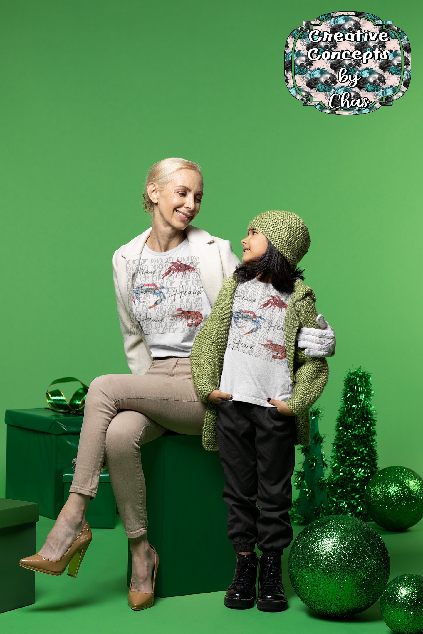 Heaux Heaux Heaux PNG Cajun Louisiana Christmas Crawfish Crab Shrimp ...