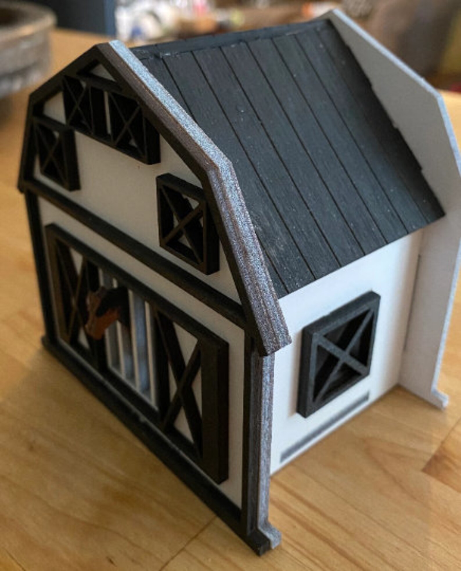 Tiered Tray Barn White Barn Monogram Barn - Etsy