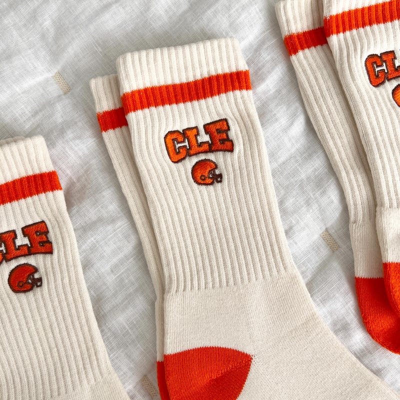 Embroidered Socks - Etsy