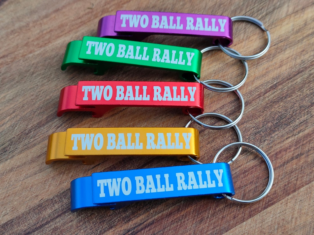 Two Ball Rally Bottle Opener, Official TBR Branded Bottle Opener ...