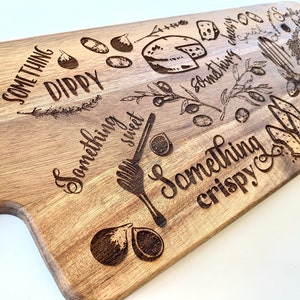 Charcuterie Board, Engraved Charcuterie Board With Labels - Etsy