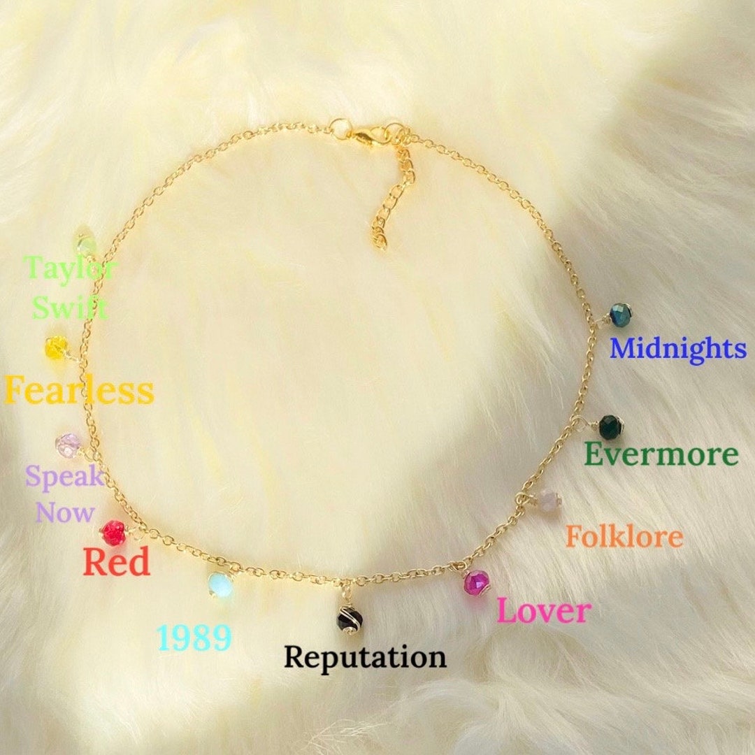 Taylor Swiftie Merch Jewelry Gold Layering Necklaces Swiftie Mom Taylor ...