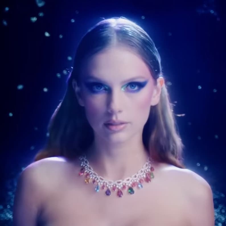 Taylor Swift Bejeweled Inspired Adjustable Necklace Midnights - Etsy