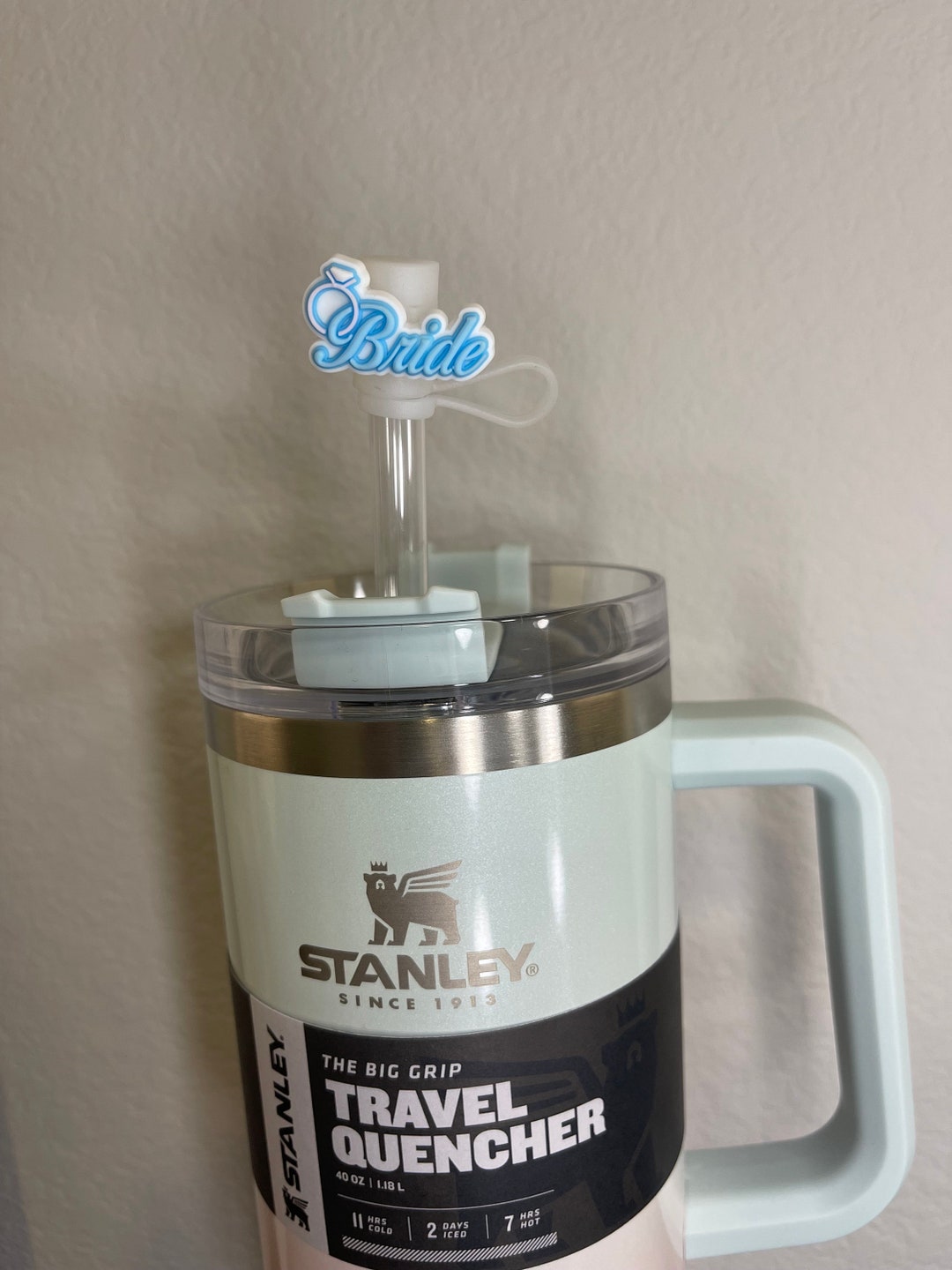 Bride Stanley Straw Topper - Etsy