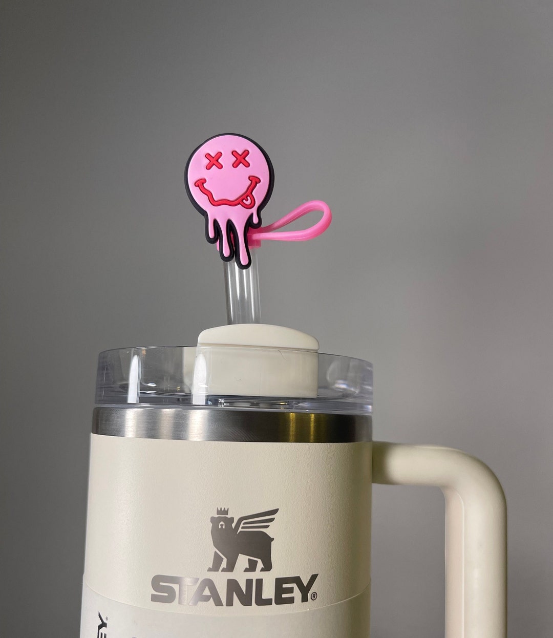 Droopy Smiley Stanley Topper - Etsy