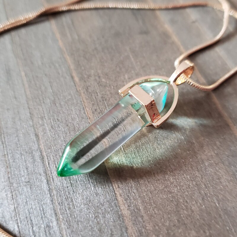 Real Crystal Necklace - Etsy