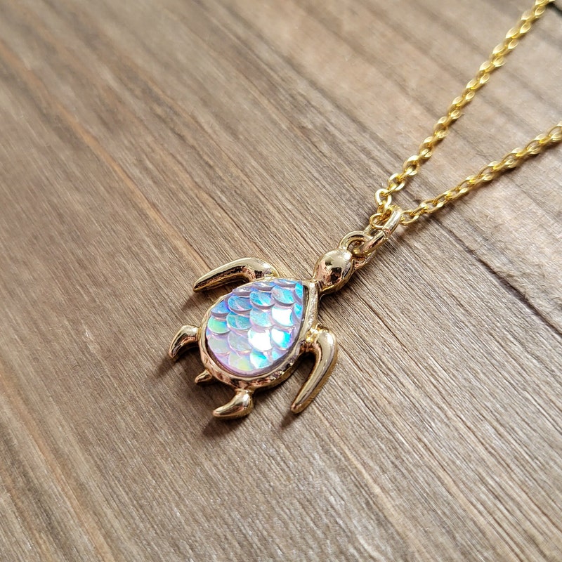 Turtle Necklace - Etsy