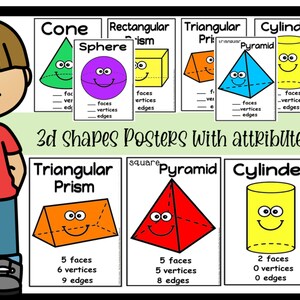 Kindergarten 3d Shapes Bundle|attributes of Shapes|boom Cards|sorting ...