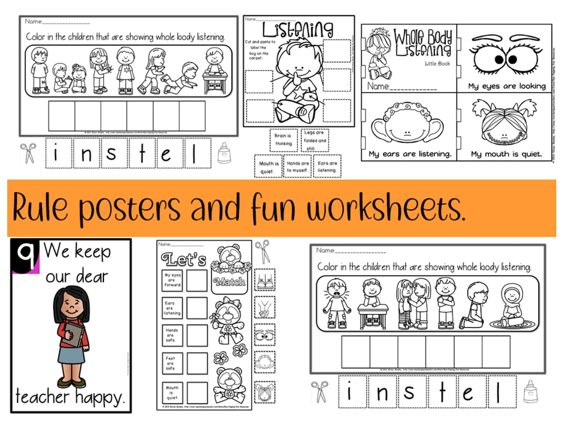 Whole Body Listening Bundle - Etsy