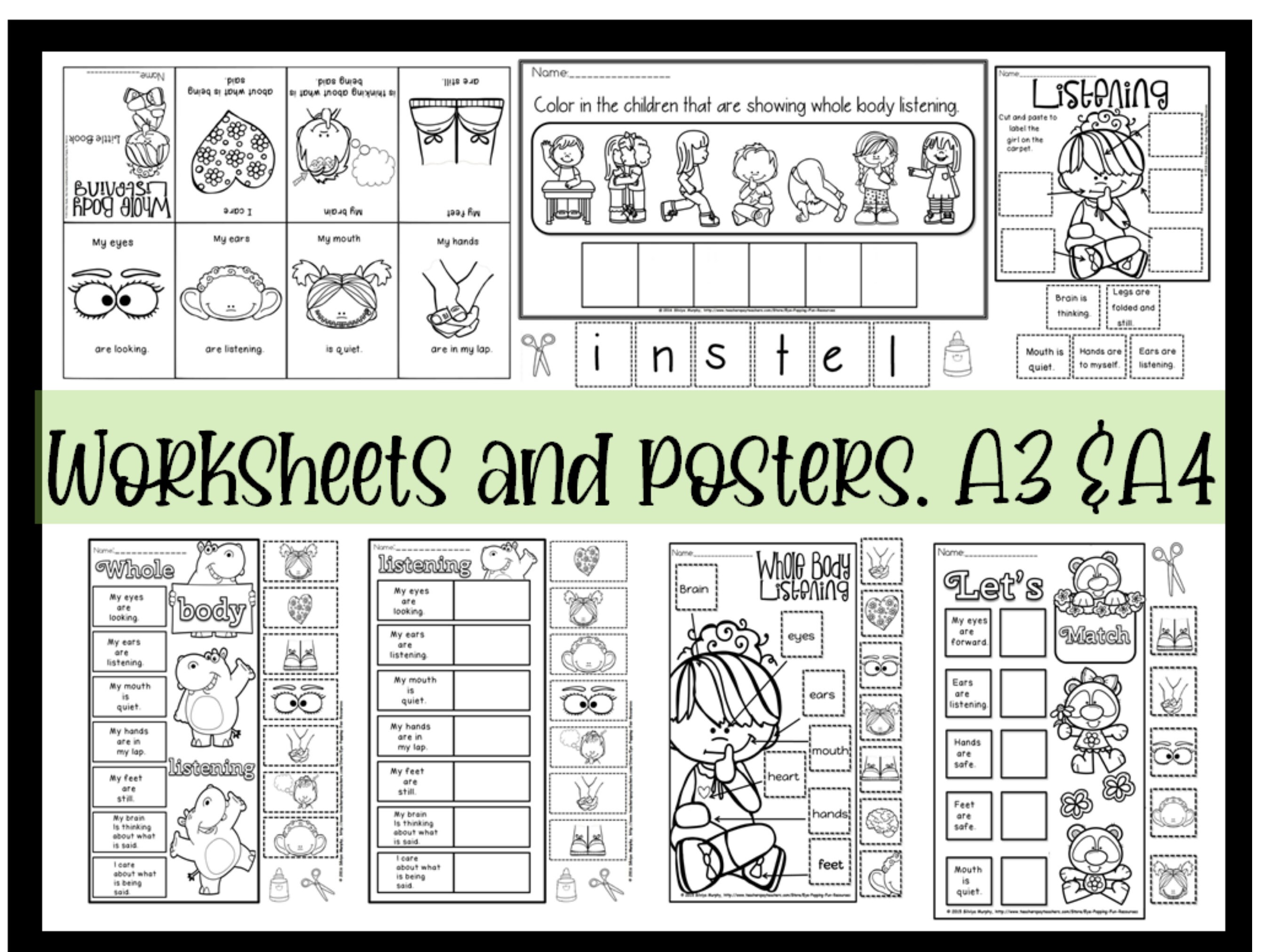 Whole Body Listening Bundle - Etsy