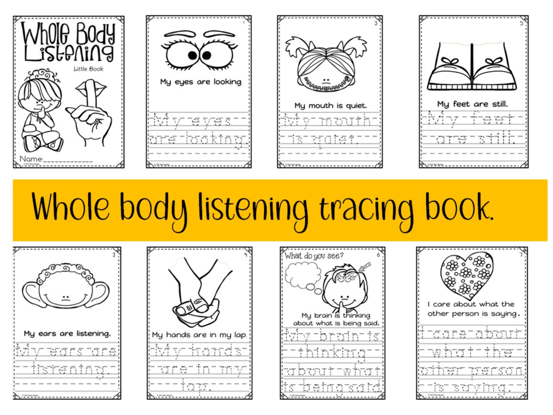 Whole Body Listening Bundle - Etsy