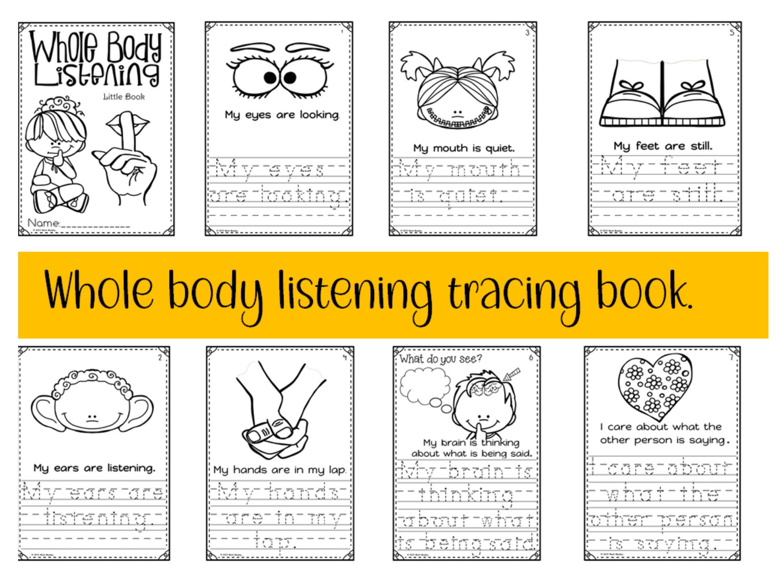 Whole Body Listening Bundle - Etsy