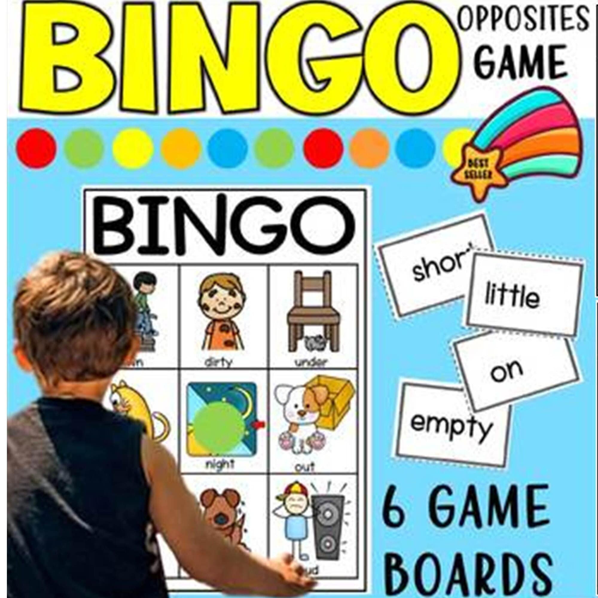 Bingo Opposites - Etsy Canada