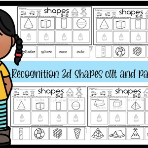 Kindergarten 3d Shapes Bundle|attributes of Shapes|boom Cards|sorting ...
