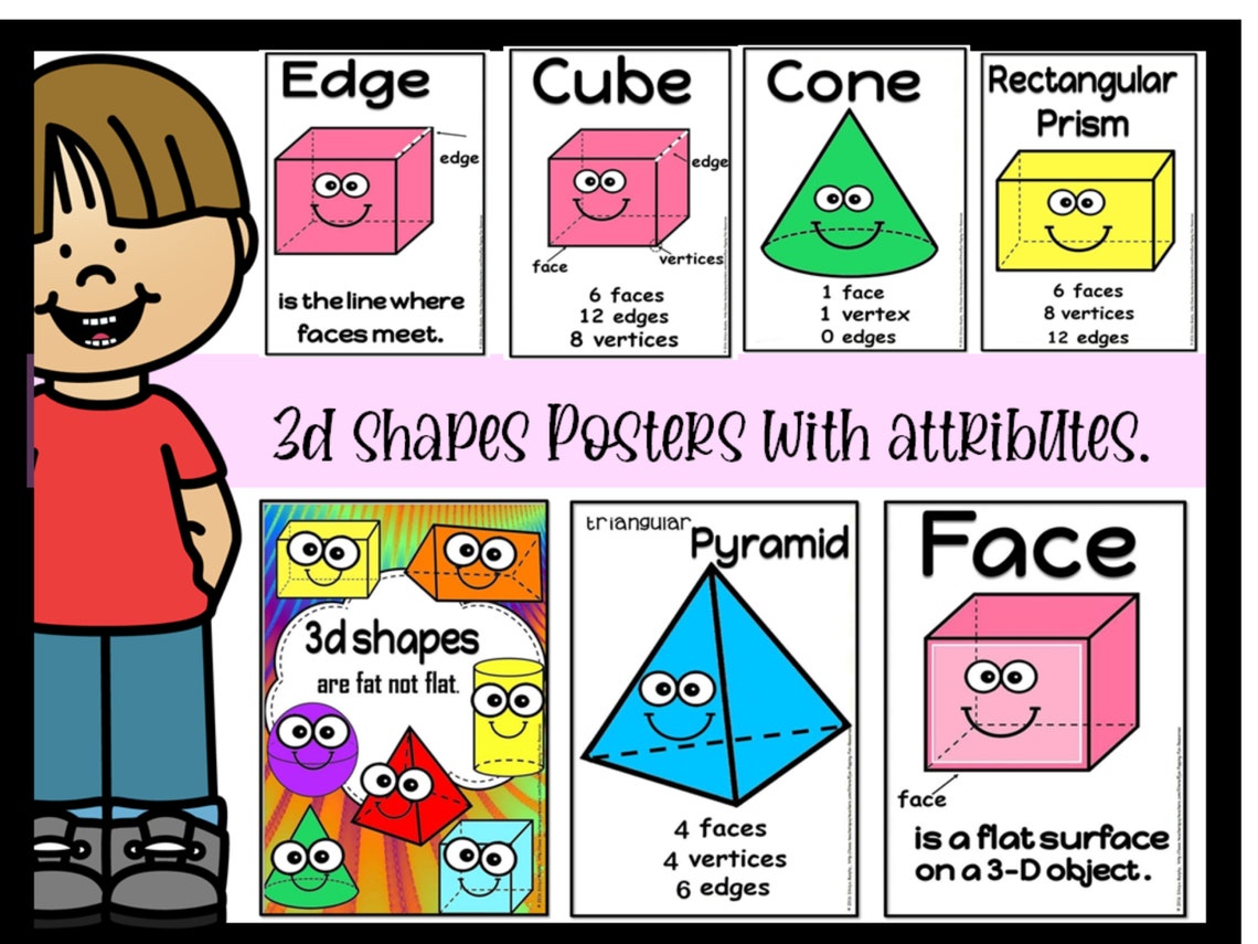 Kindergarten 3d Shapes Bundle|attributes of Shapes|boom Cards|sorting ...