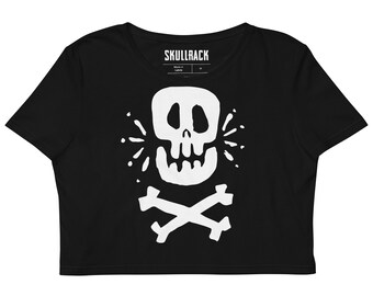 Skull Crop Top | Etsy