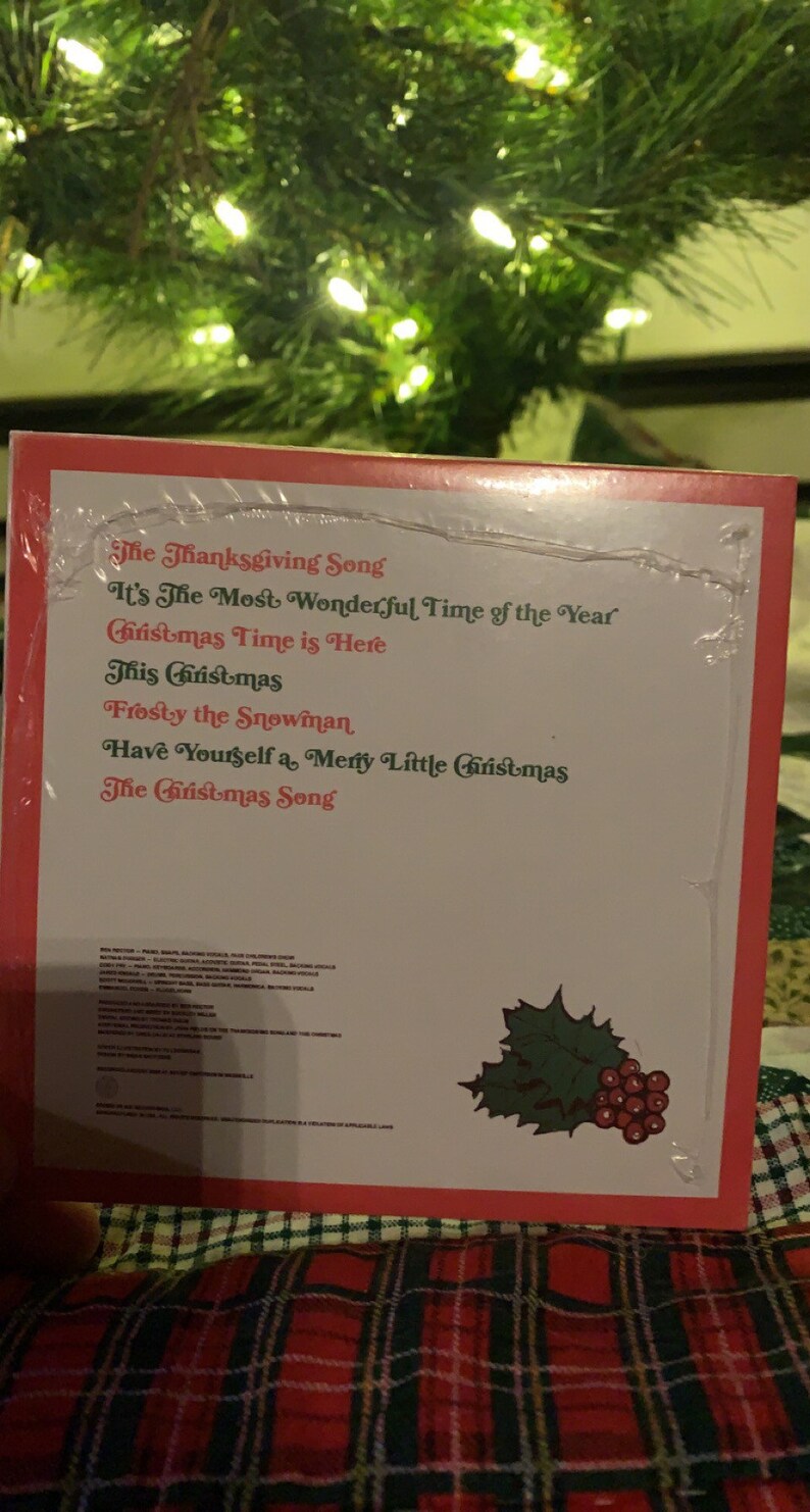 A Ben Rector Christmas CD - Etsy