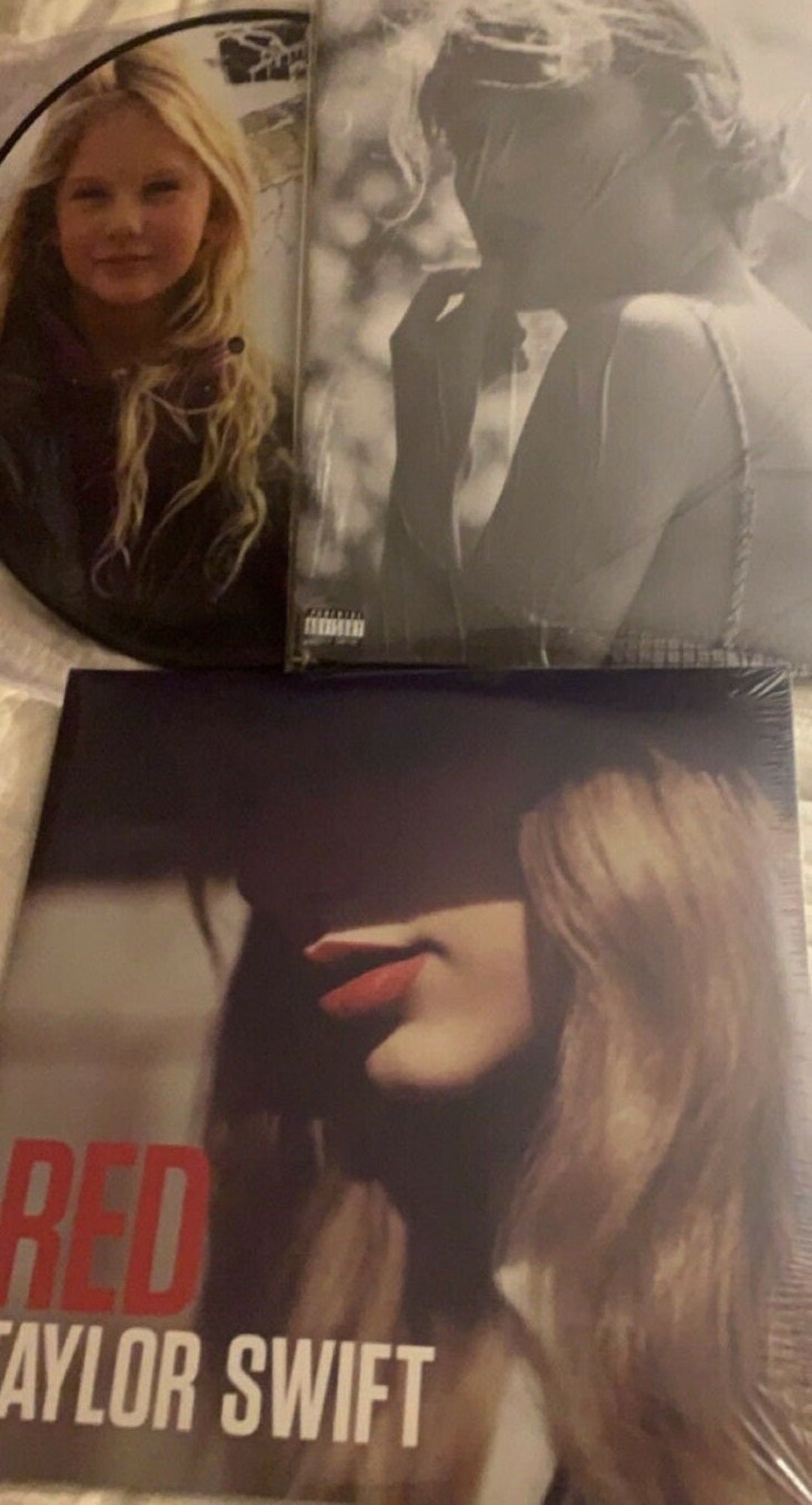 Taylor Swift 3 Album Vinyl Bundle - Christmas Tree Farm - RED ...