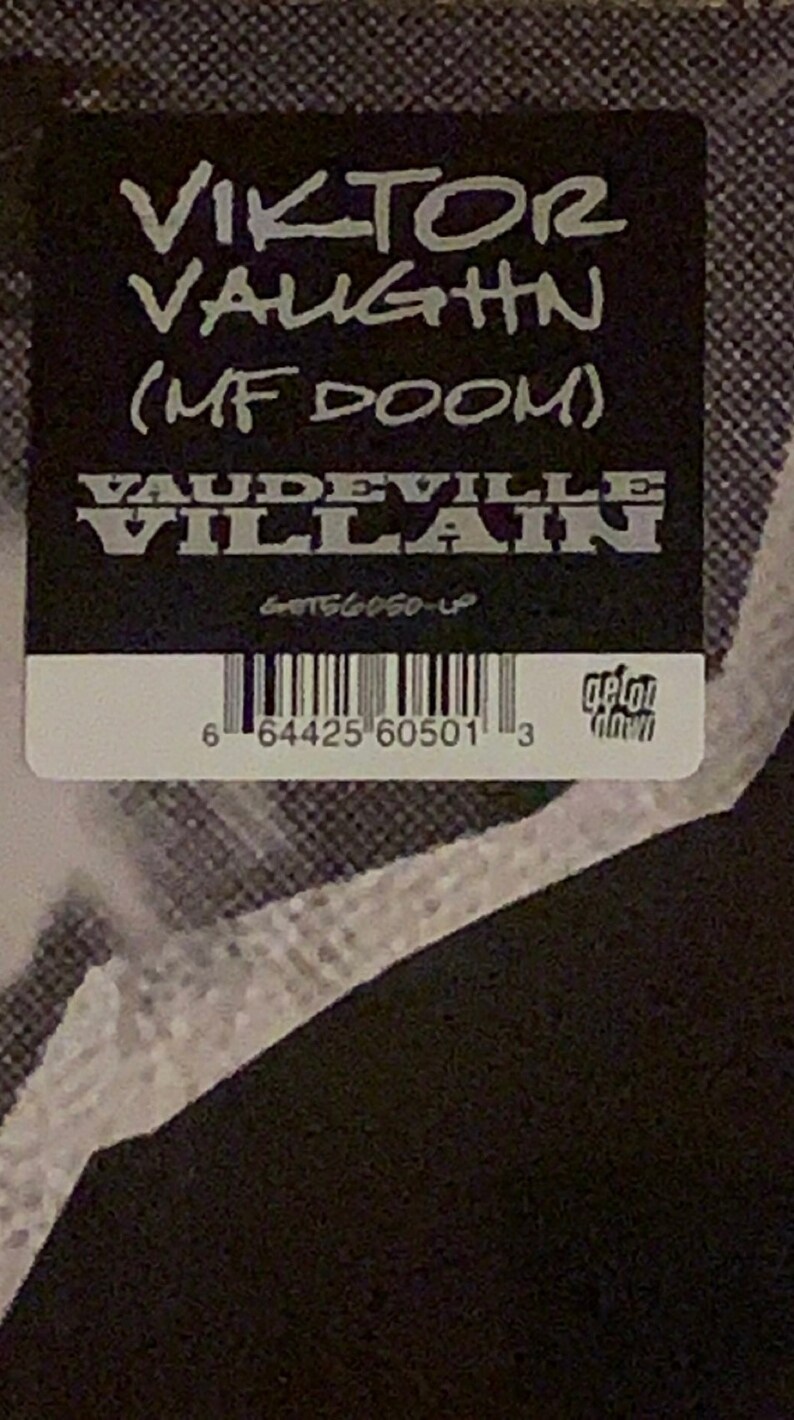 MF DOOM Viktor Vaughn - Vaudville Villian - Silver Vinyl - Etsy