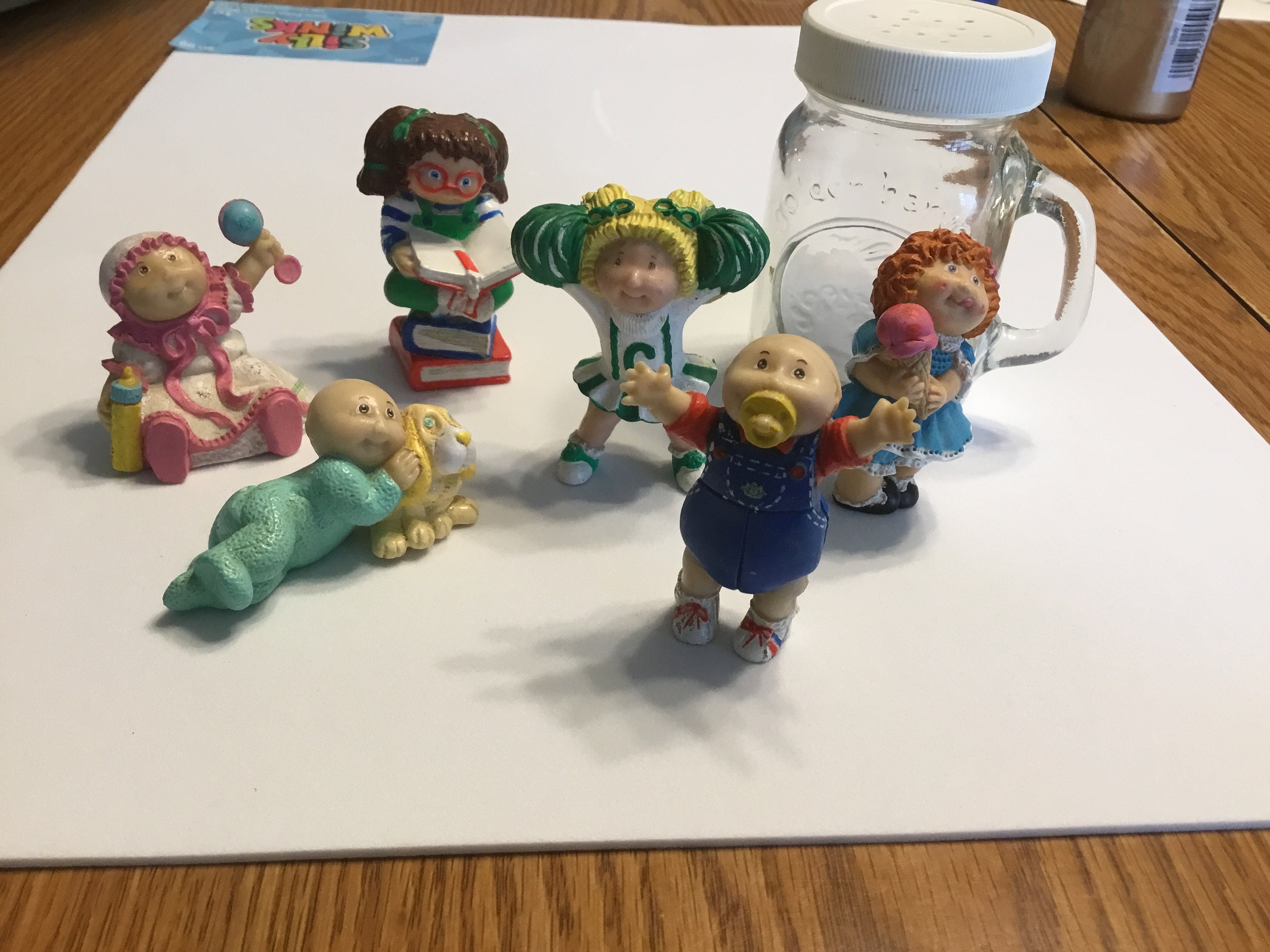 Six Miniature Cabbage Patch Figures Adorable 1980’s Great Condition - Etsy