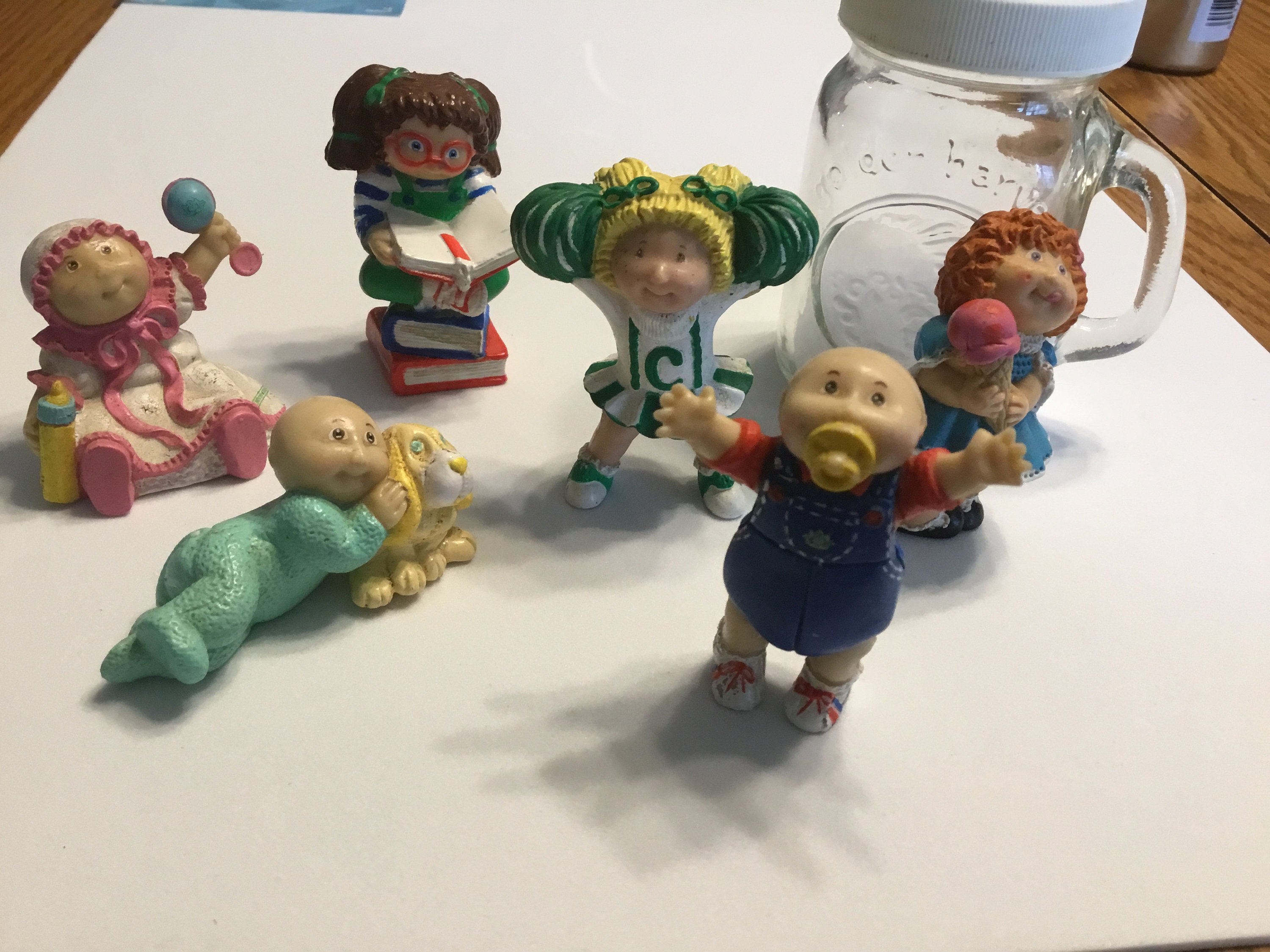 Six Miniature Cabbage Patch Figures Adorable 1980’s Great Condition - Etsy